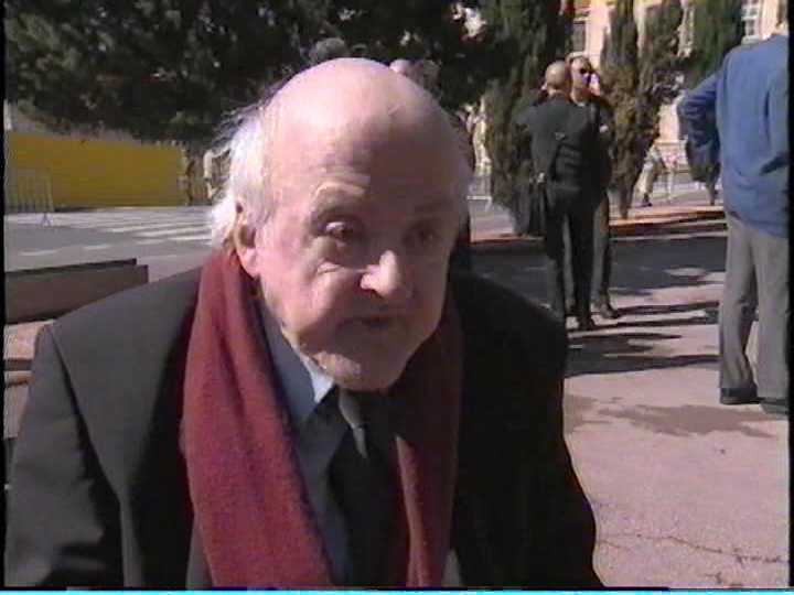 Invitation à la cérémonie de Marseille avec Pierre Seel en 2003 ...